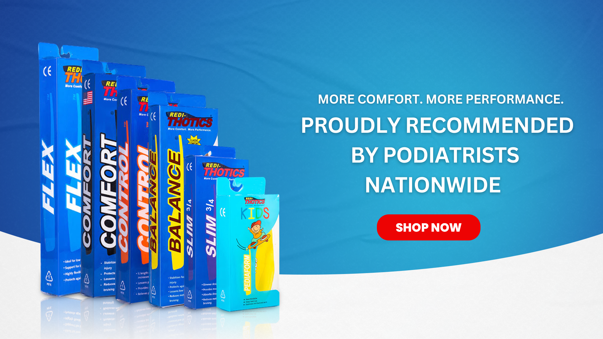 Redi-Thotics Insoles | #1 Recommended Orthotic Insoles By Podiatrists